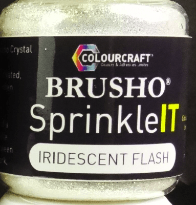 IRIDESCENT FLASH brusho sprinkle it - Effektpulver 10 g