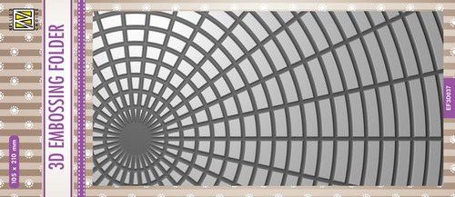 Slimline Sunshine spider web embossing folder - Embossingfolder med ...